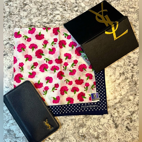Yves Saint Laurent | Accessories | Low Start Authenticated Ysl Bundle ...